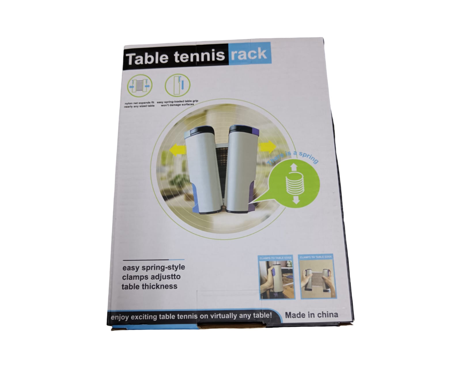 RED DE PING PONG RETRACTIL RACK | Deporte Total